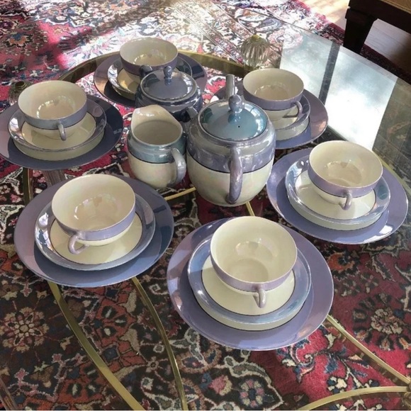 Noritake | Other | Noritake Morimura China Coffeetea Set Lusterware ...